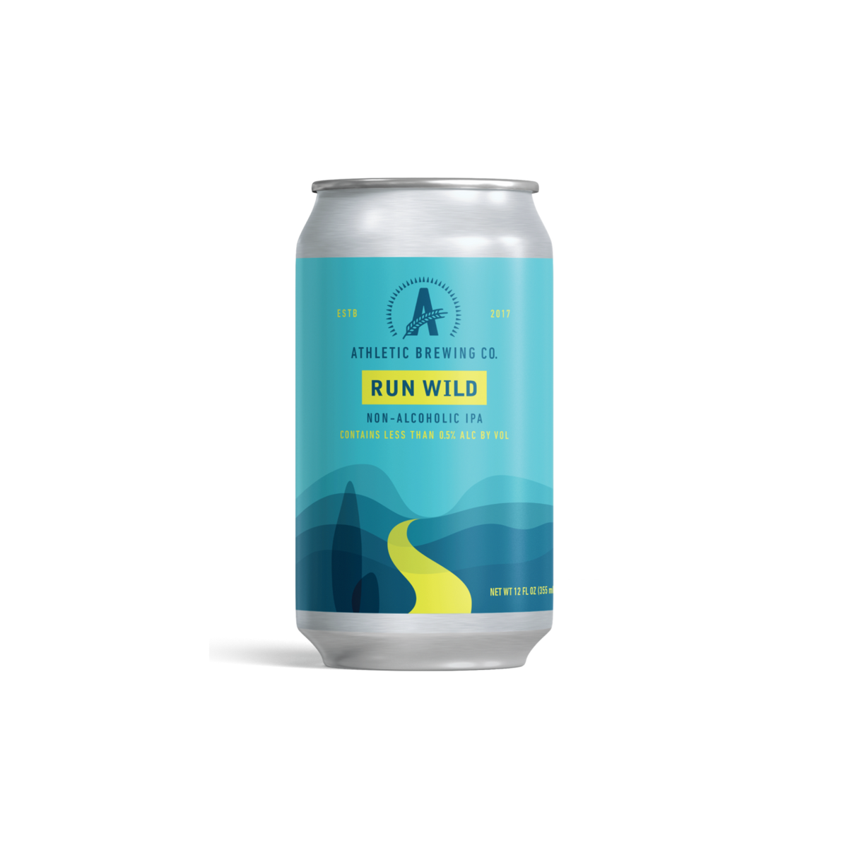 Athletic Brewing Co. — Run Wild, Non-Alcoholic IPA | Dry Drinks And – Minus Moonshine