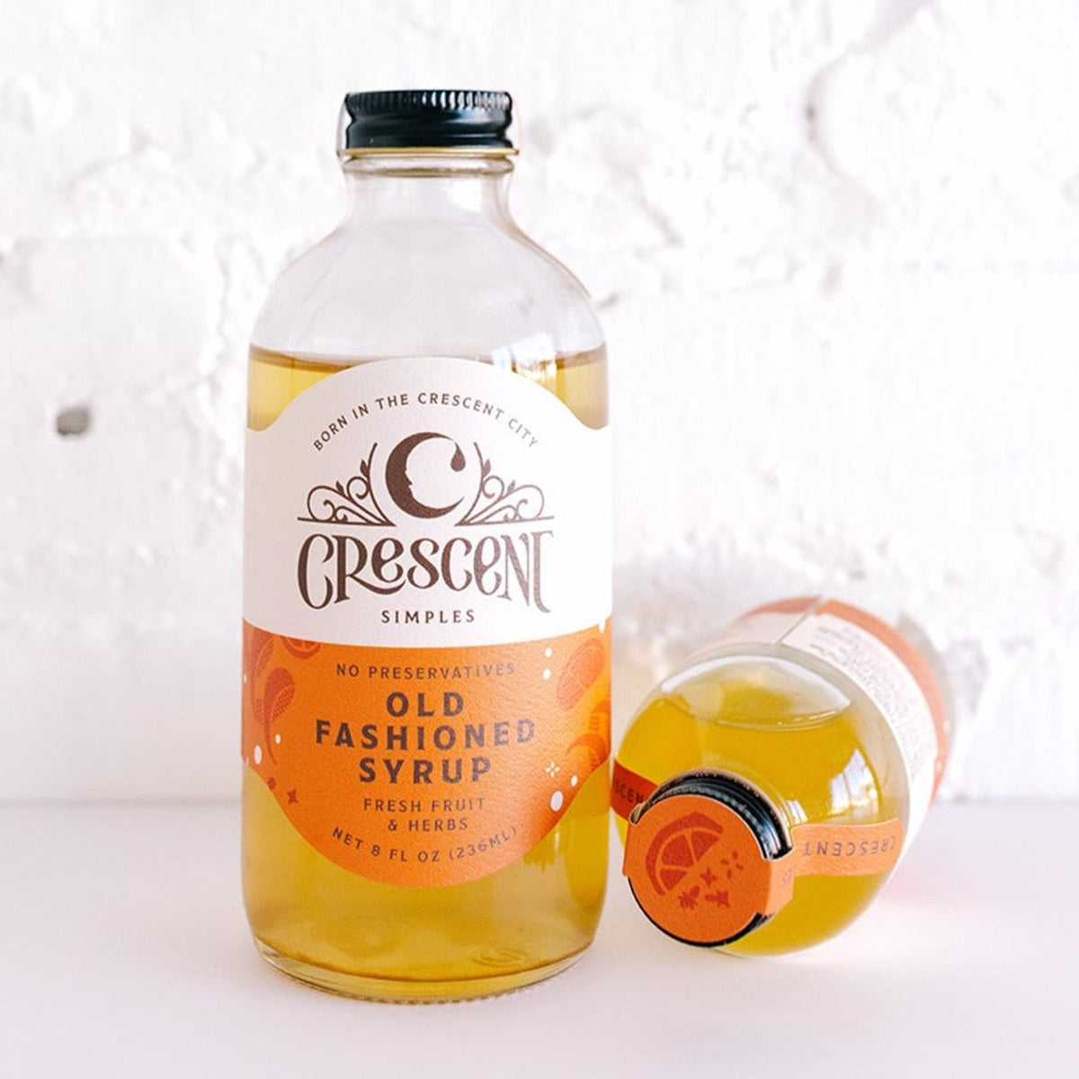 Crescent Simples — Old Fashioned Syrup, 8oz – Minus Moonshine