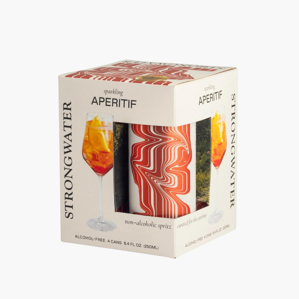 STRONGWATER — Sparkling Aperitif, 4-Pack Cans – Minus Moonshine