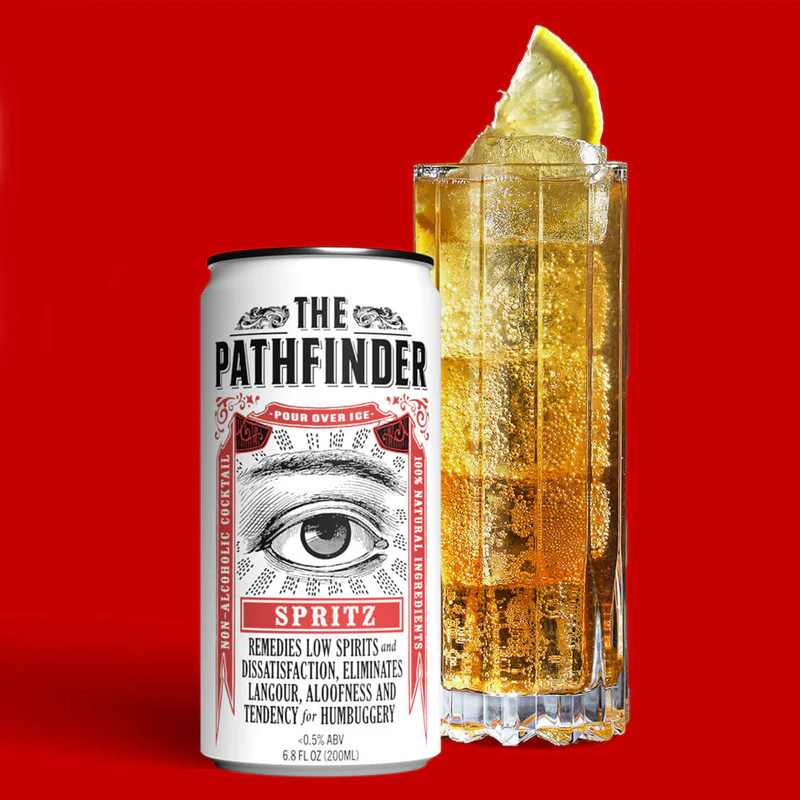 The Pathfinder — Spritz, Non-Alcoholic Cocktail, 4-Pack Cans – Minus ...