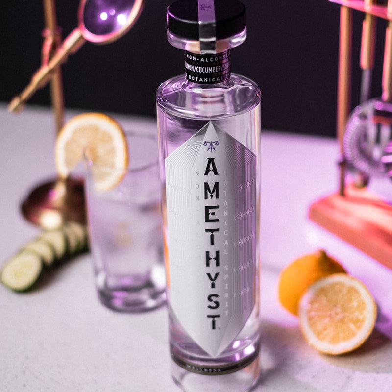 Amethyst Spirits — Lemon Cucumber Serrano, 750 ml – Minus Moonshine
